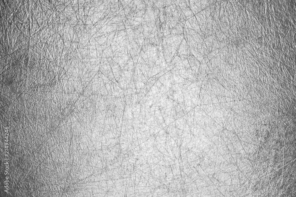 cracked scratches on silver texture background Stock Photo | Adobe Stock