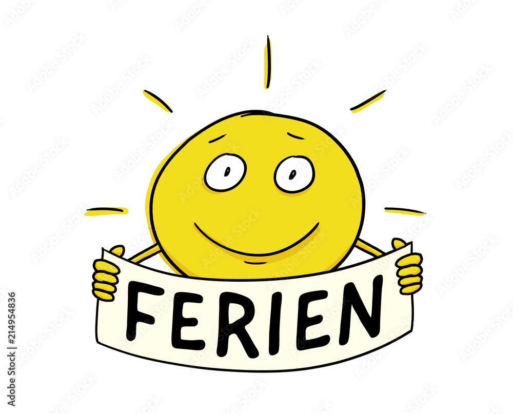 Sonne - Ferien Stock-Illustration | Adobe Stock