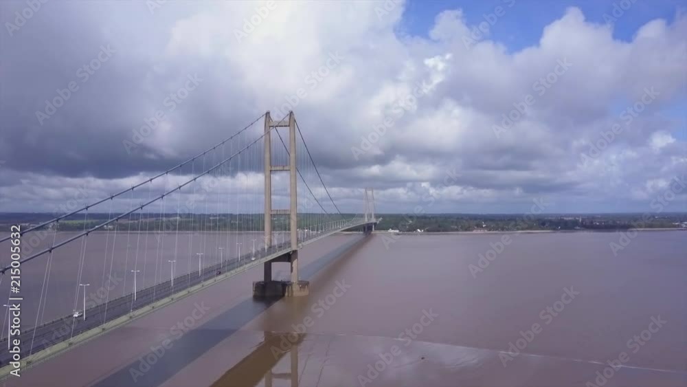 This bridge was once the longest suspension bridge in the world ...