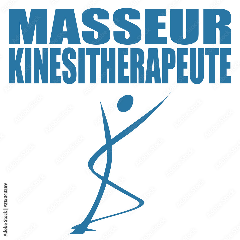 Logo kiné. Stock Vector | Adobe Stock