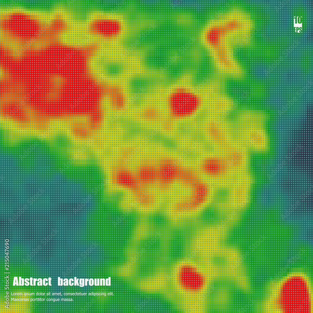 Colored heat map for temperature. Eps10 Vector illustration Stock ...