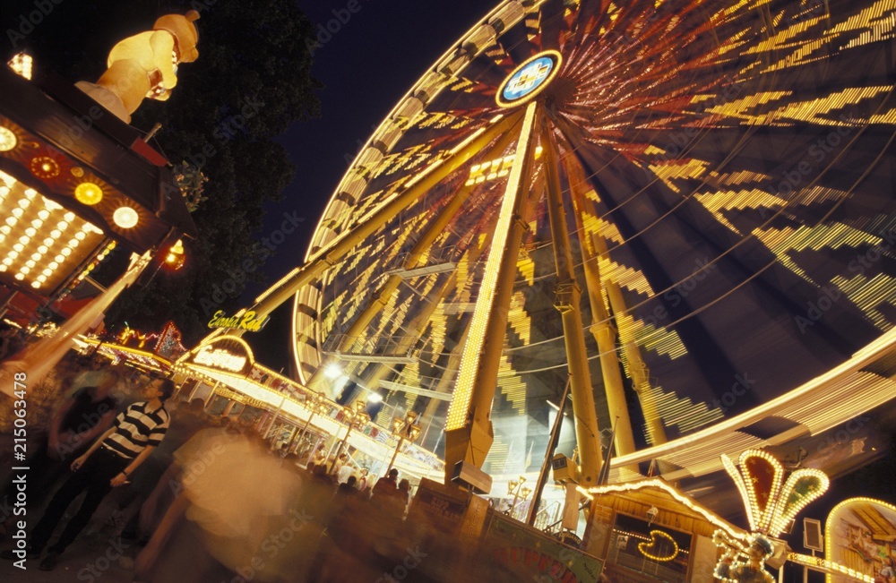 Bergkirchweih parish fair, one of Germany's biggest folk festivals ...