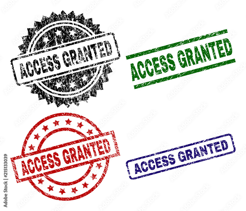 Access Granted Stamp