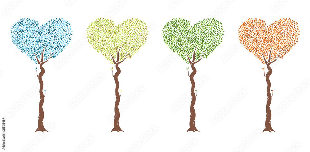 Heart Shaped Tree Branches