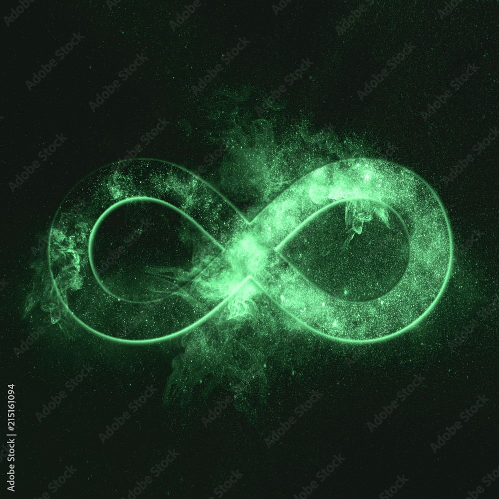Green Infinity Sign