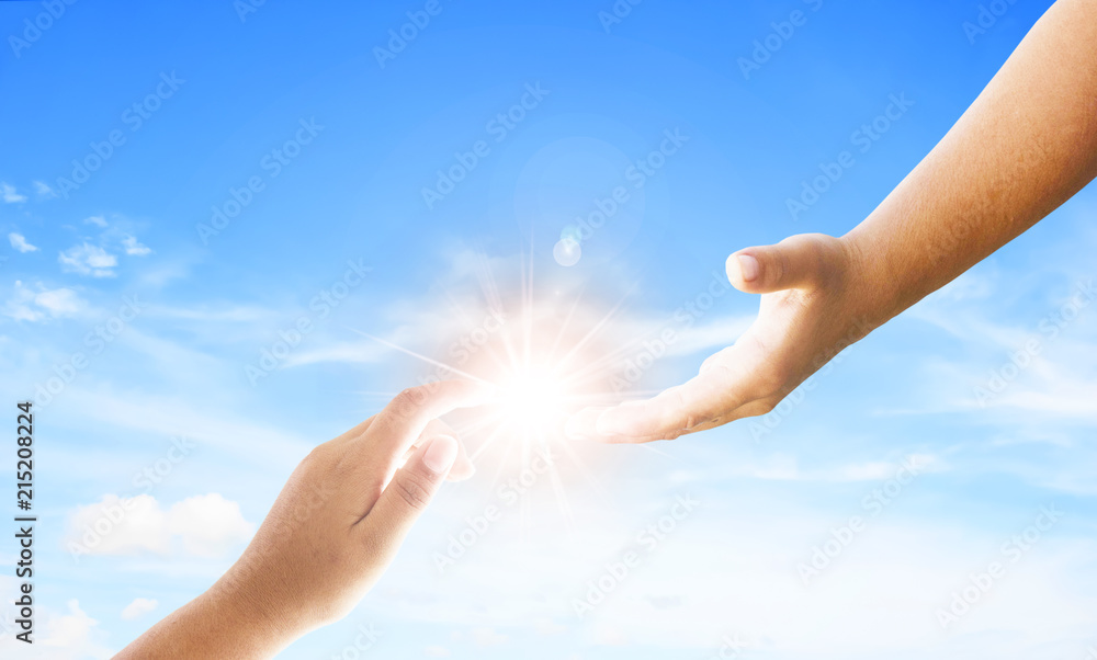 World Day of Remembrance: God's helping hand Stock Photo | Adobe Stock