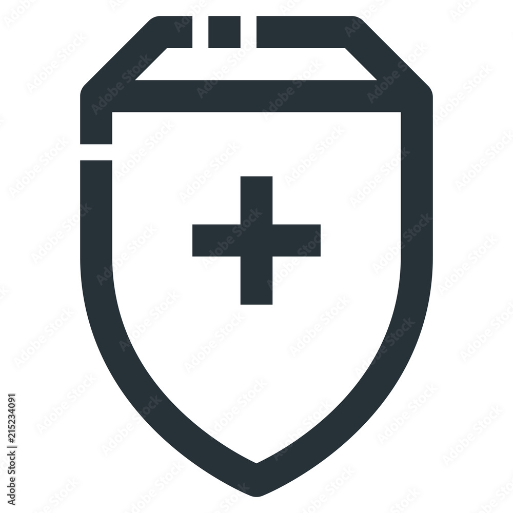 Health Protection Vector Line Icon 32x32 Pixel Perfect. Editable 2 ...