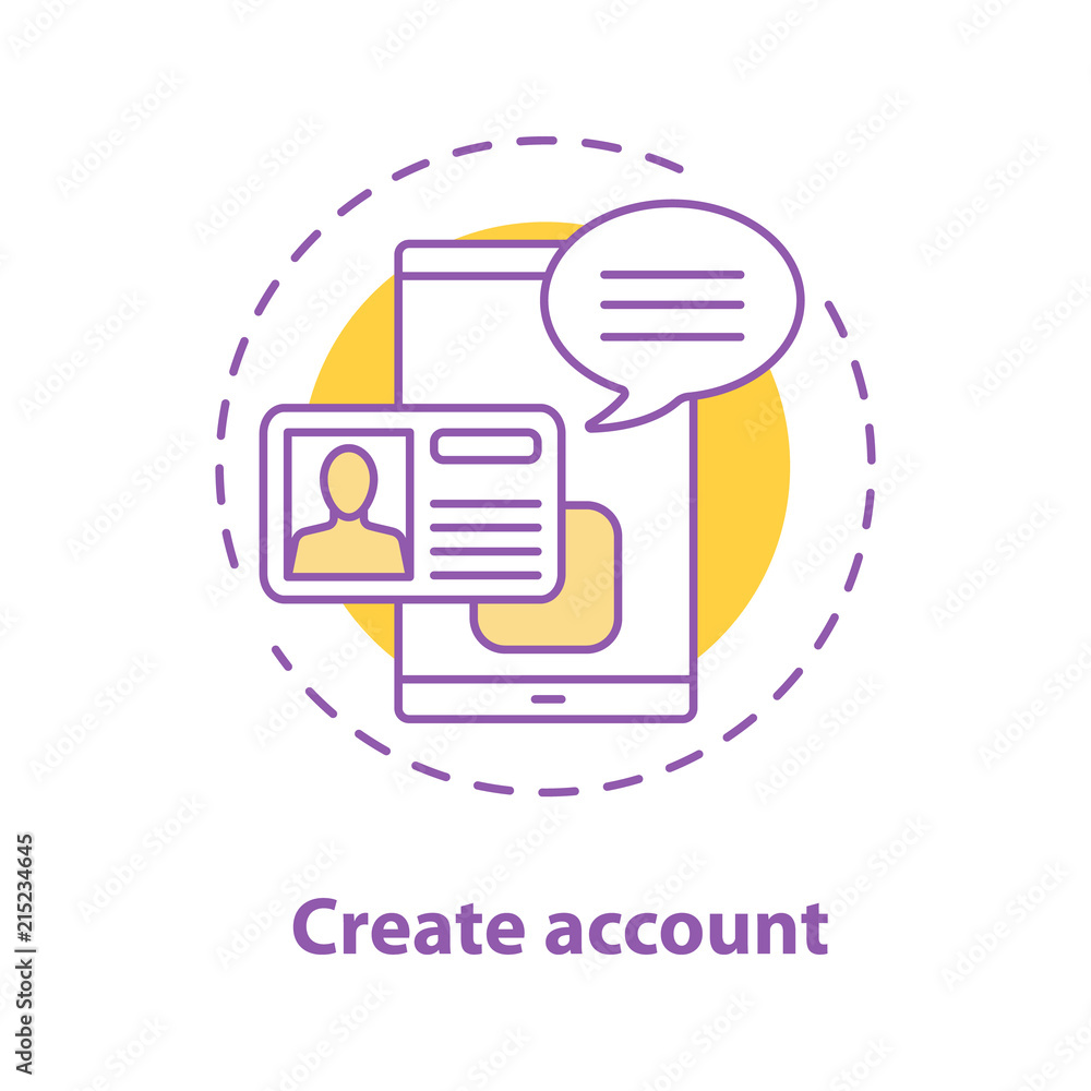 Create Account Icon