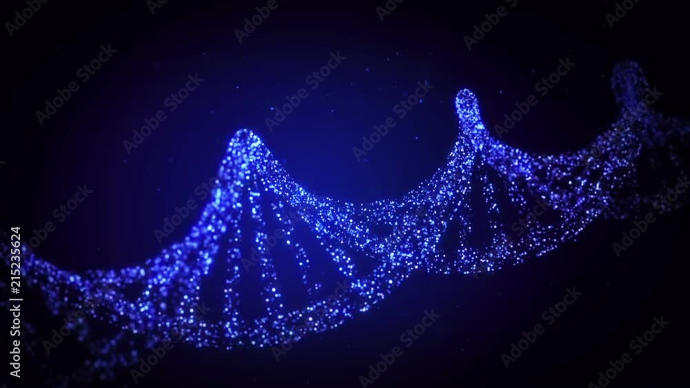 Vidéo Stock DNA background. You can use it for a science, technology ...