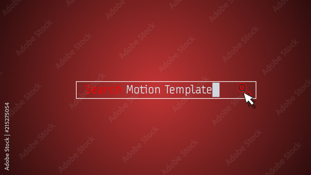 Typing Search Bar Stock Template | Adobe Stock