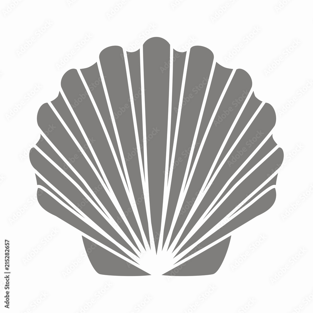 Scallop Shell Template