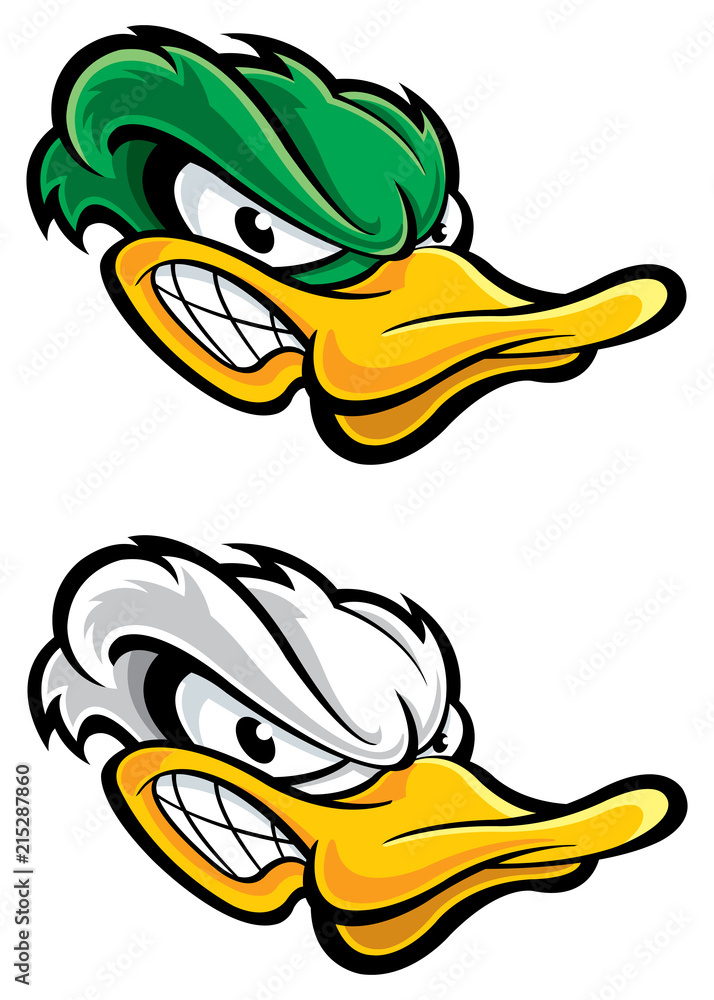 Duck Stock Vector | Adobe Stock