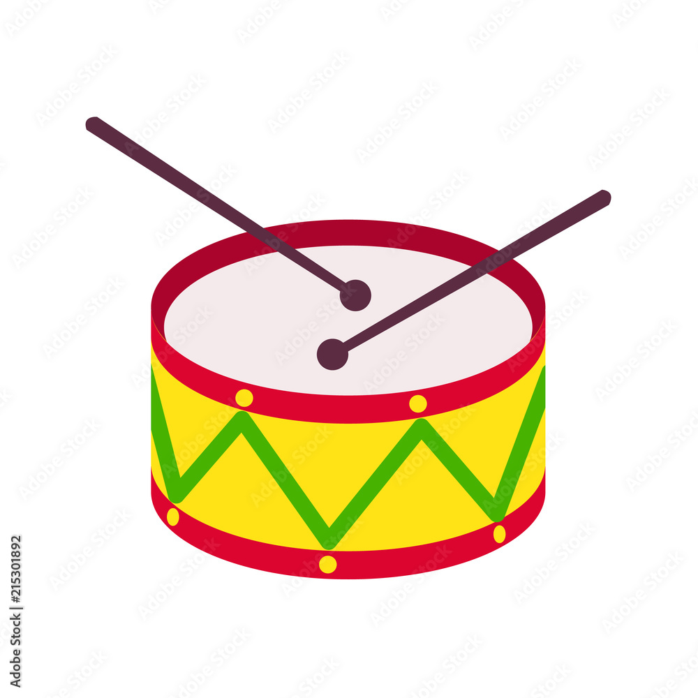 Cartoon Drum