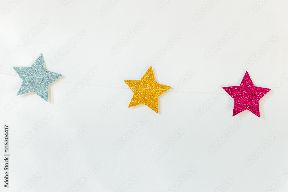 Colored stars Stock Photo | Adobe Stock