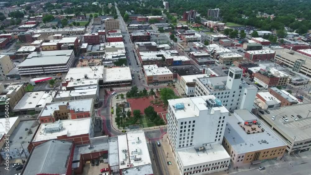 This lot is all 4k drone footage of downtown springfield, mo and the ...