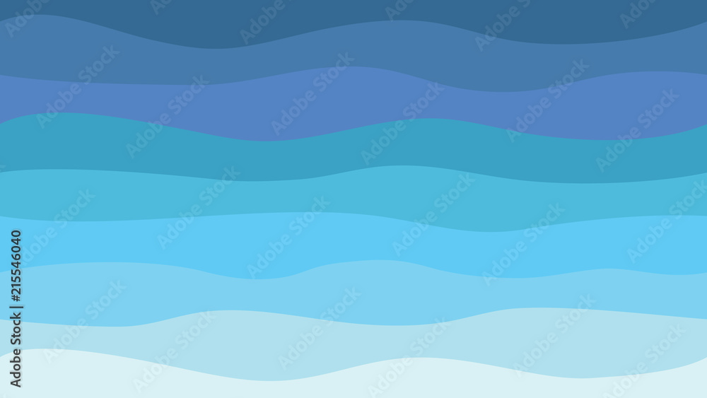 Nature abstract sea background hd blue waves modern seamless pattern ...