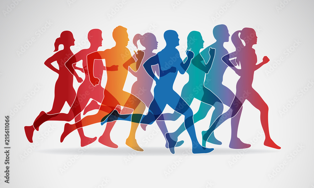Marathon Vector