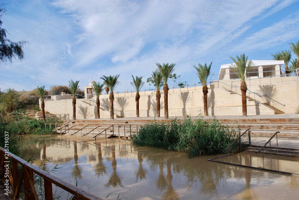 Jordan River, Jordan and Israel border Stock Photo | Adobe Stock