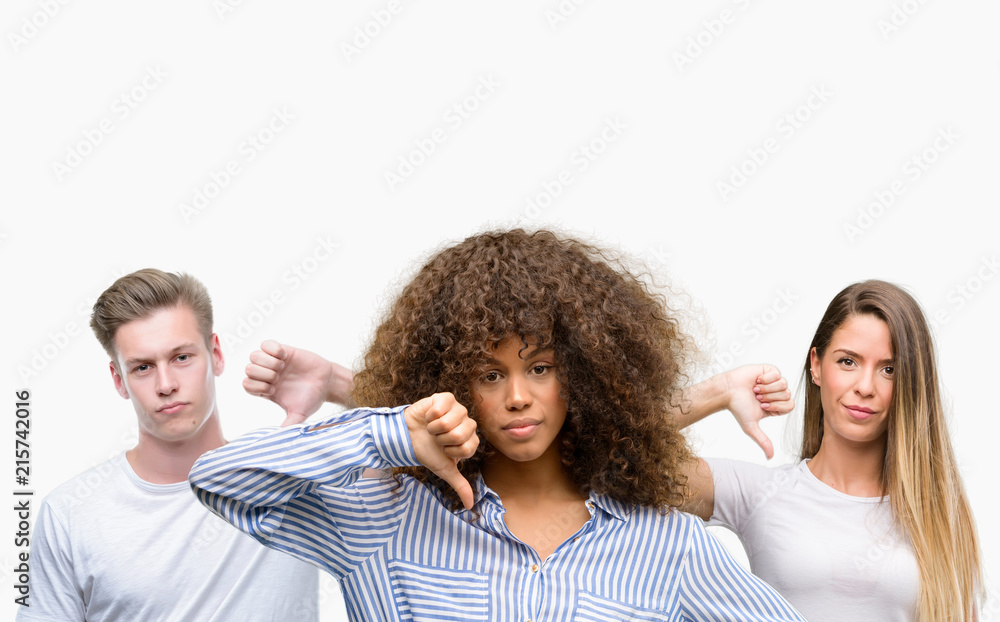 Group Of Angry White People