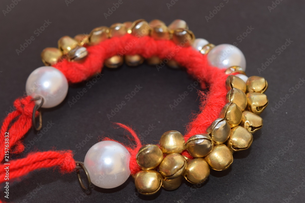 ghungroo used in kathak dance in traditional india Stock Photo | Adobe ...