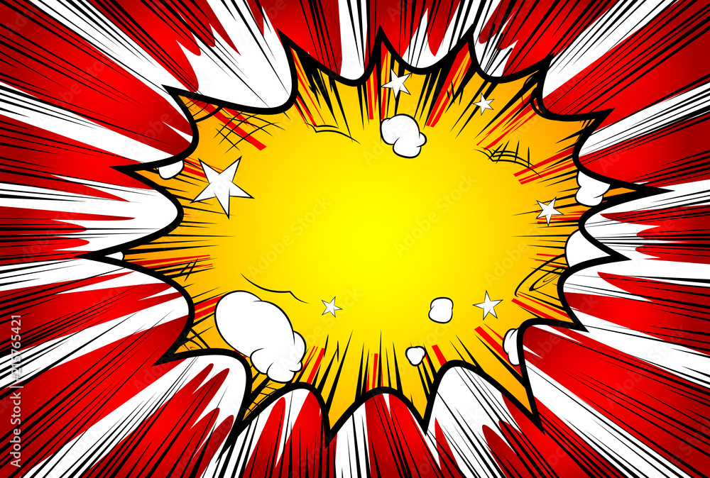 Vintage Comic Background