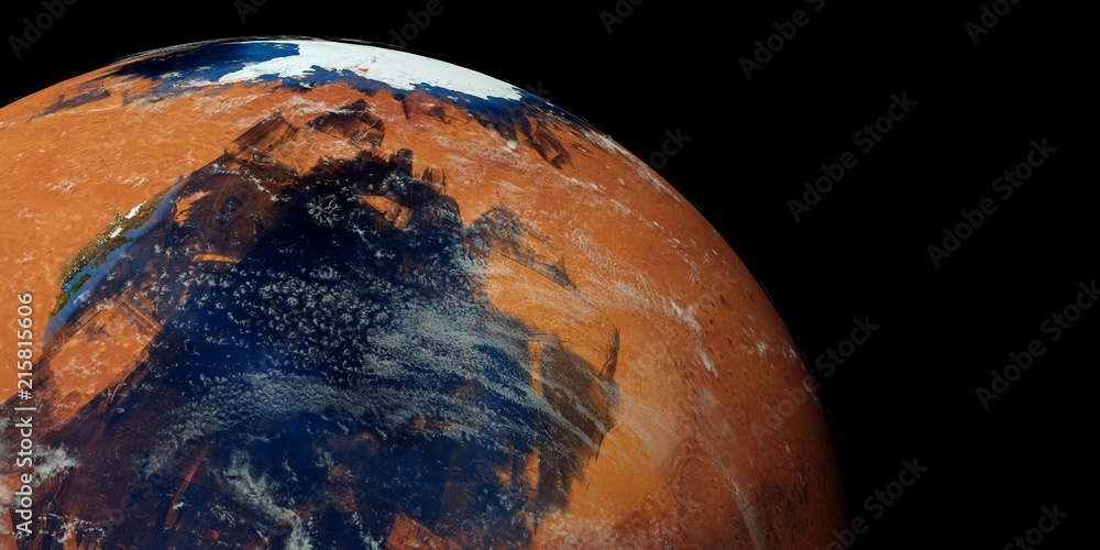 Extremely detailed and realistic high resolution 3D illustration of a ...