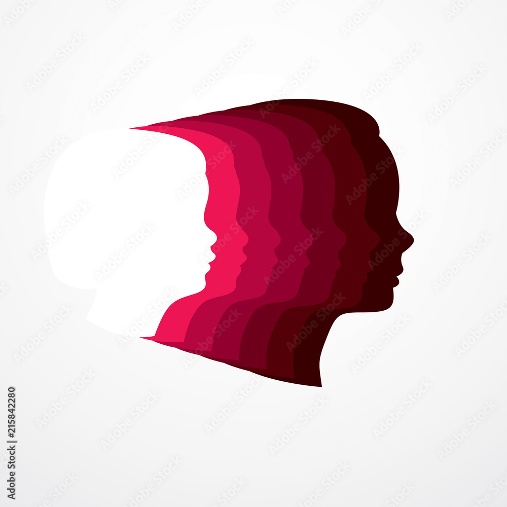 Girl maturation age years concept, adulthood idea, the time of life ...