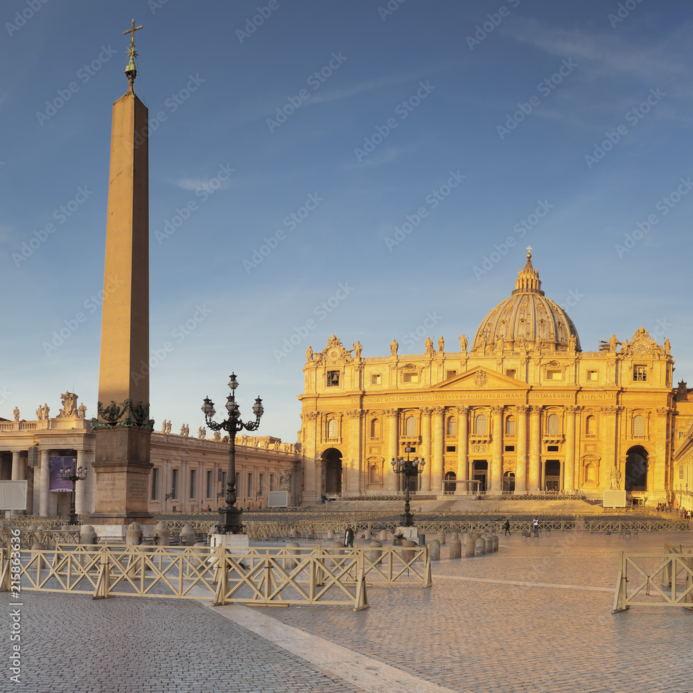 St. Peter's Basilica (Basilica di San Pietro), St. Peter's Square ... St. Peter's Basilica (Basilica di San Pietro), St. Peter's Square ...
