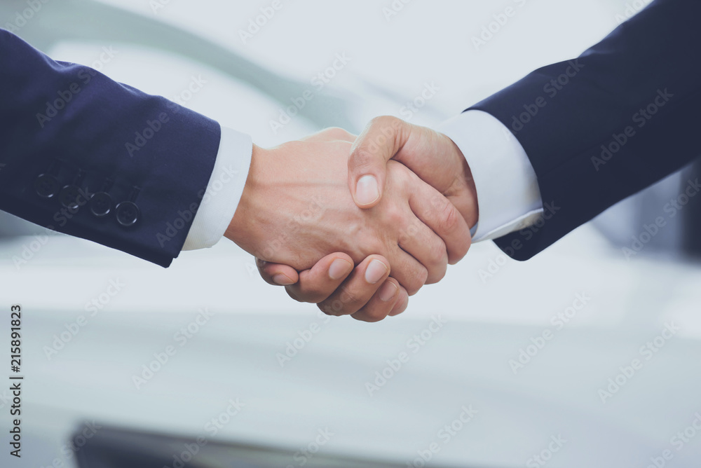 Business Partnership Giving Handshake. Stock Photo | Adobe Stock