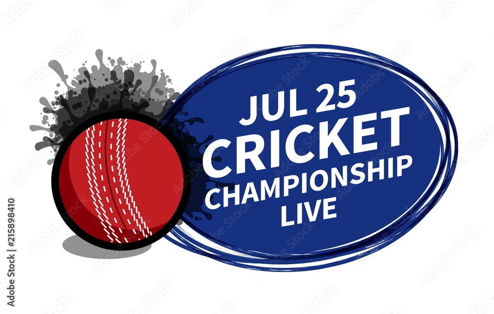 Vector cricket sport scoreboard spotlight background place for copy ...