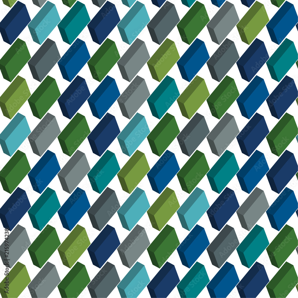 3d Geometric Shapes Patterns