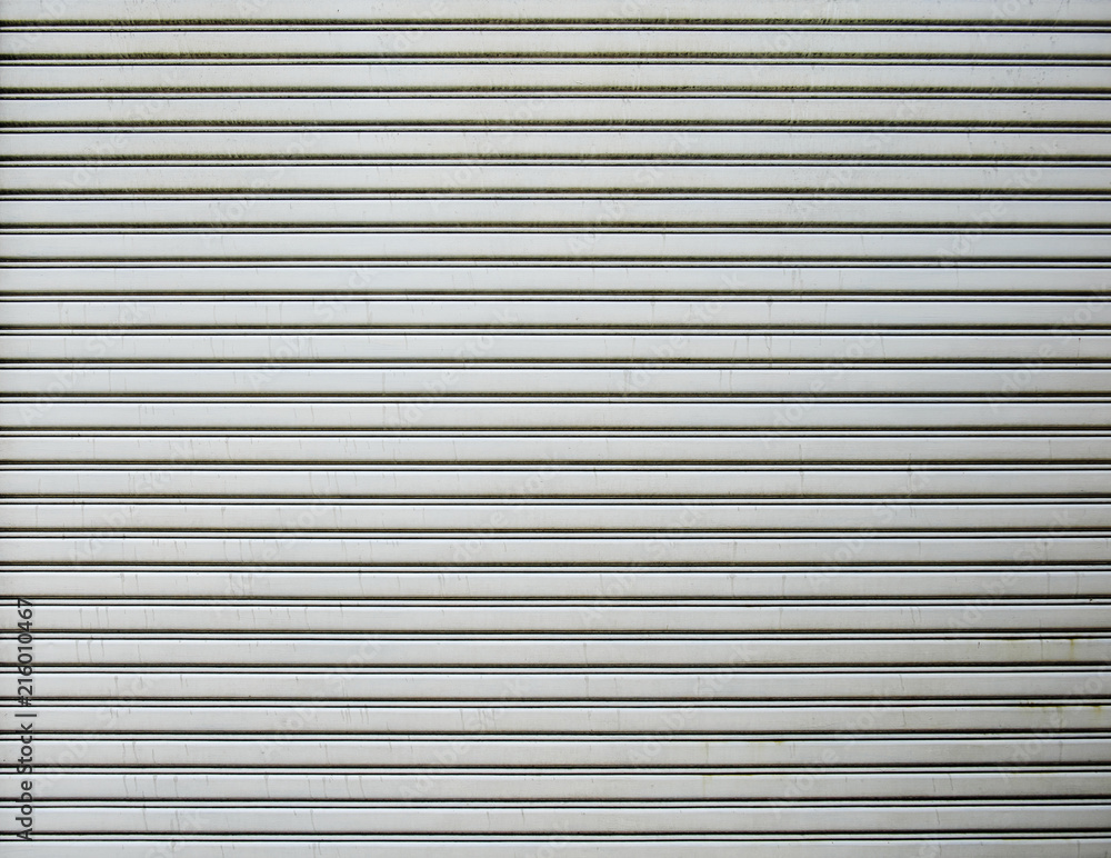 Corrugated metal sheet,Slide door ,Roller shutter texture Stock Photo ...