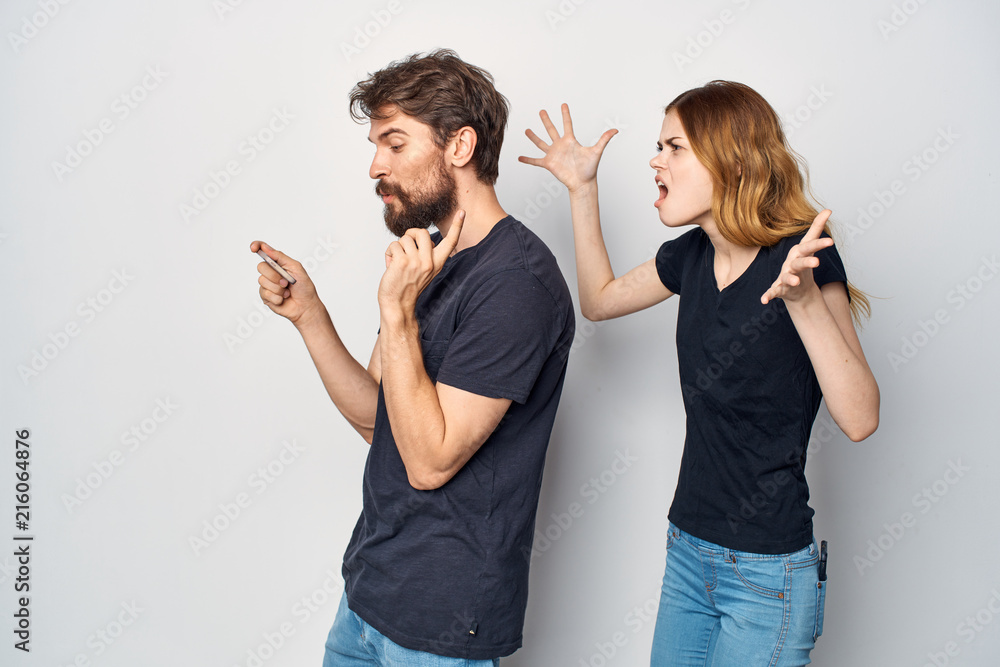 Woman Screaming At Phone