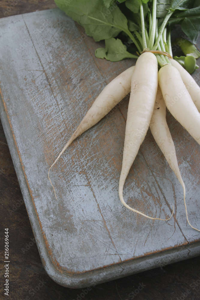 white radish Stock Photo | Adobe Stock