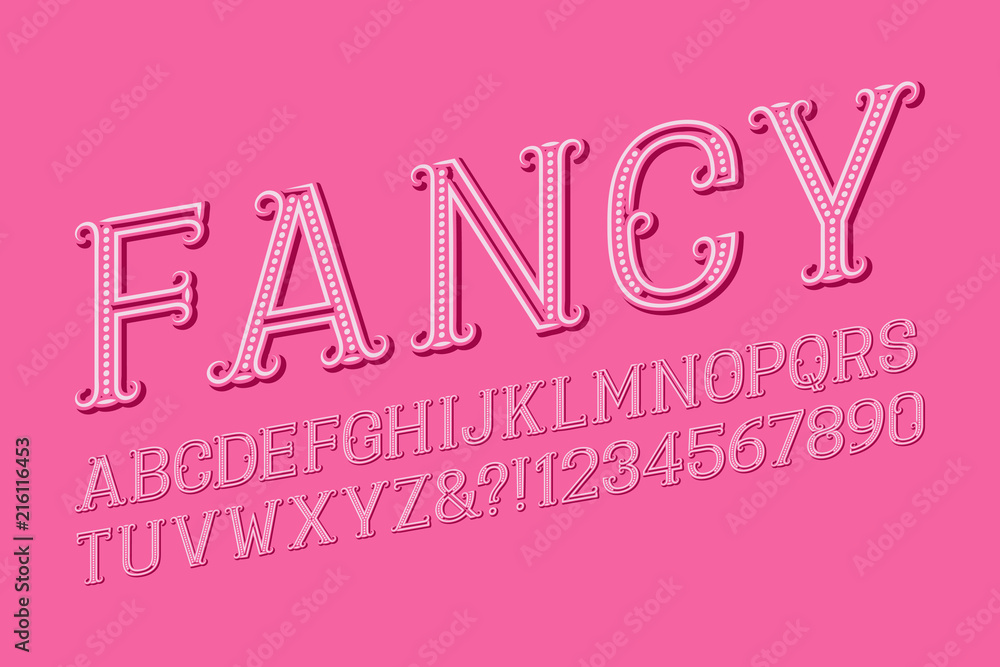 Fancy Letter Alphabet