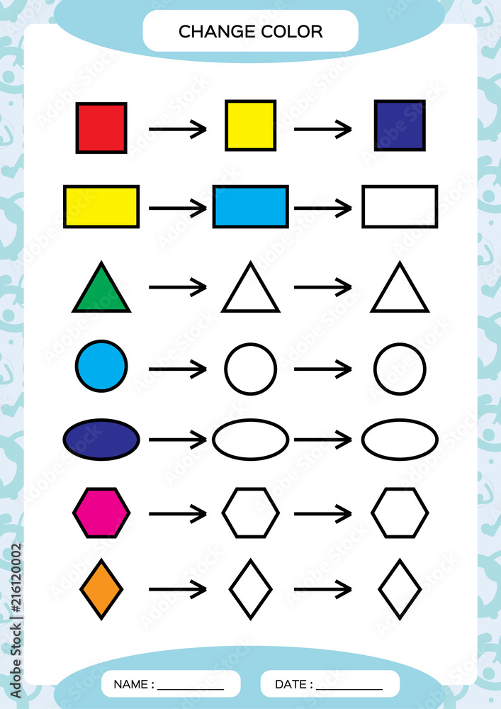 Colorful Shapes For Kids