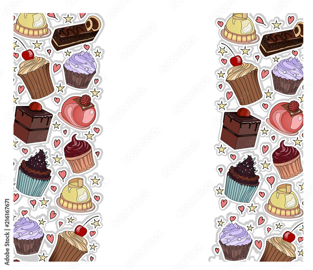 Logo, sign, style for the confectionery, bakery shop. Lettering, Stock ...