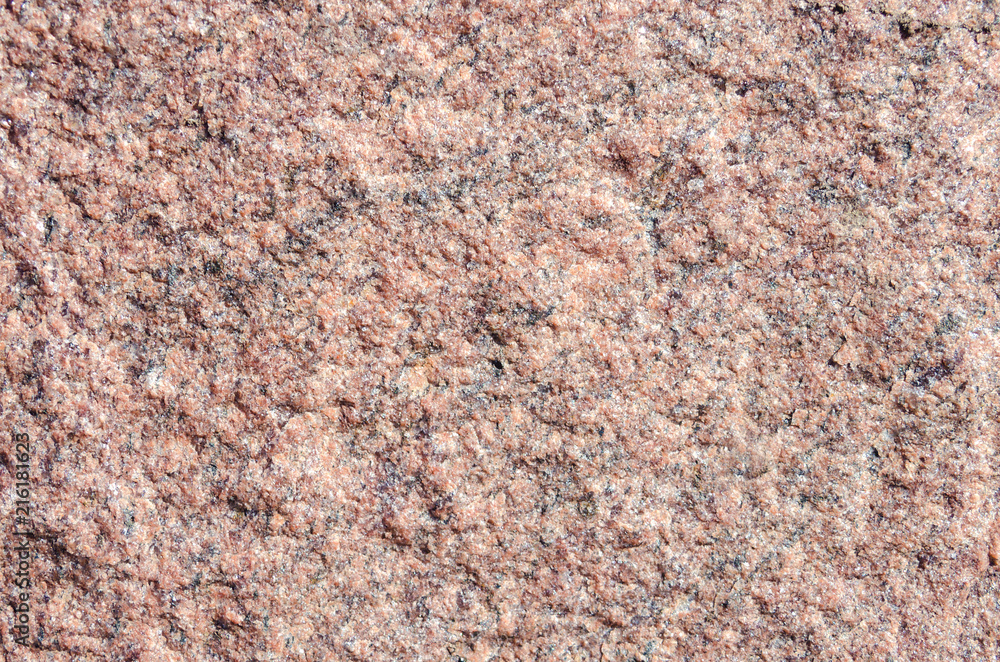 Facing material rose granite texture. Natural stone rose granite ...