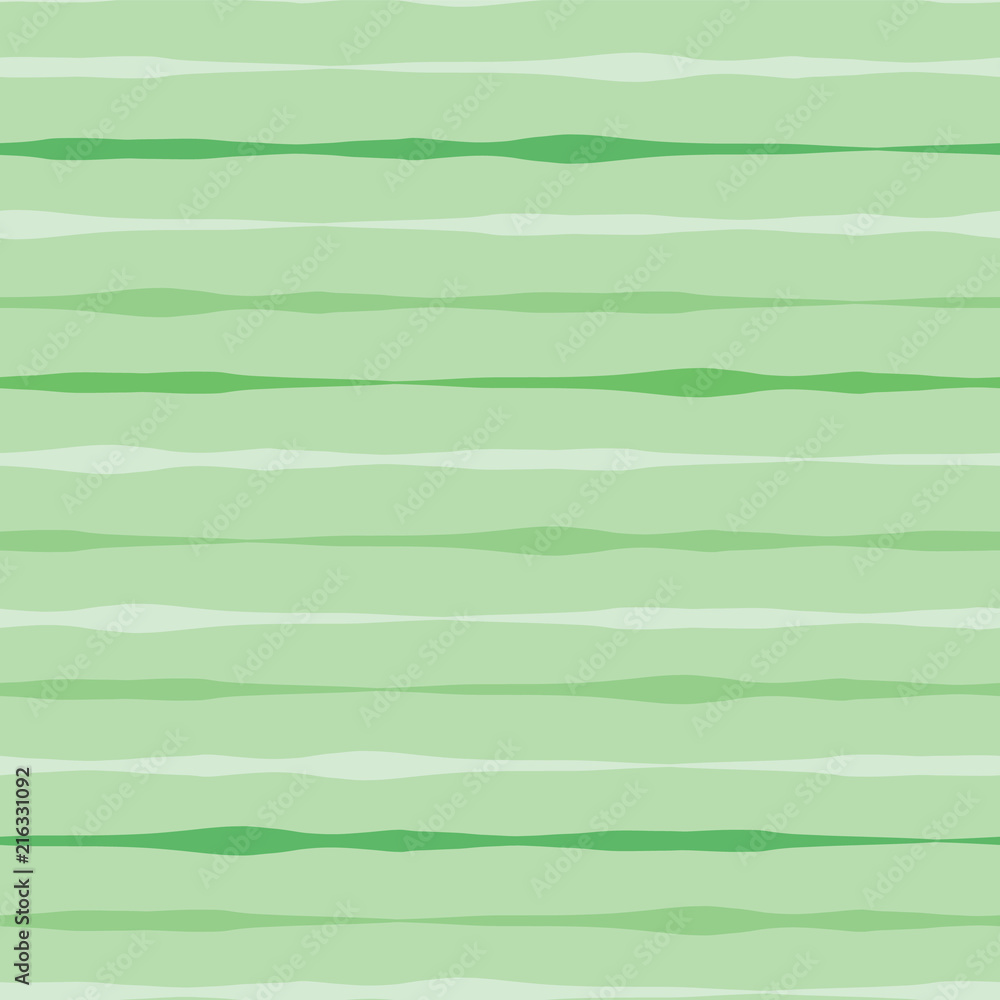 Abstract green seamless vector background. Green hues hand drawn ...