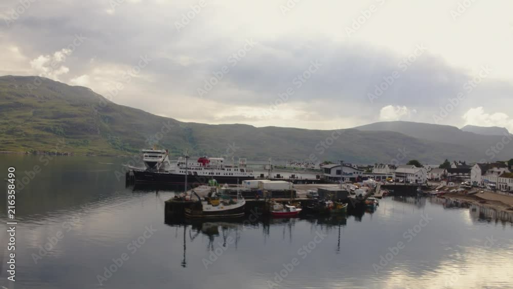CalMac Ferries - Caledonian MacBrayne MV Loch Seaforth arriving into ...