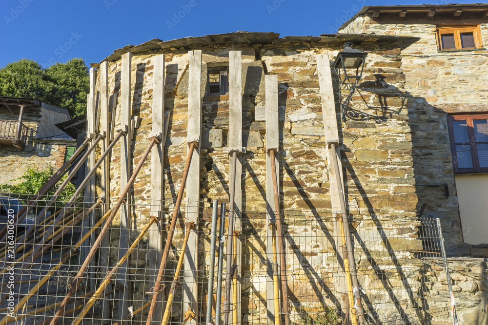 reconstruction of old stone houses for repopulation of ancient villages ...