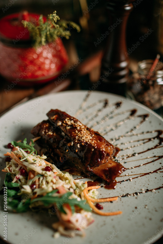 Mongolian traditional food Stock Photo | Adobe Stock