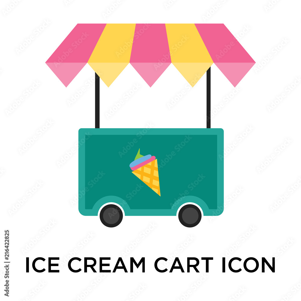 Ice Cream Cart Clipart