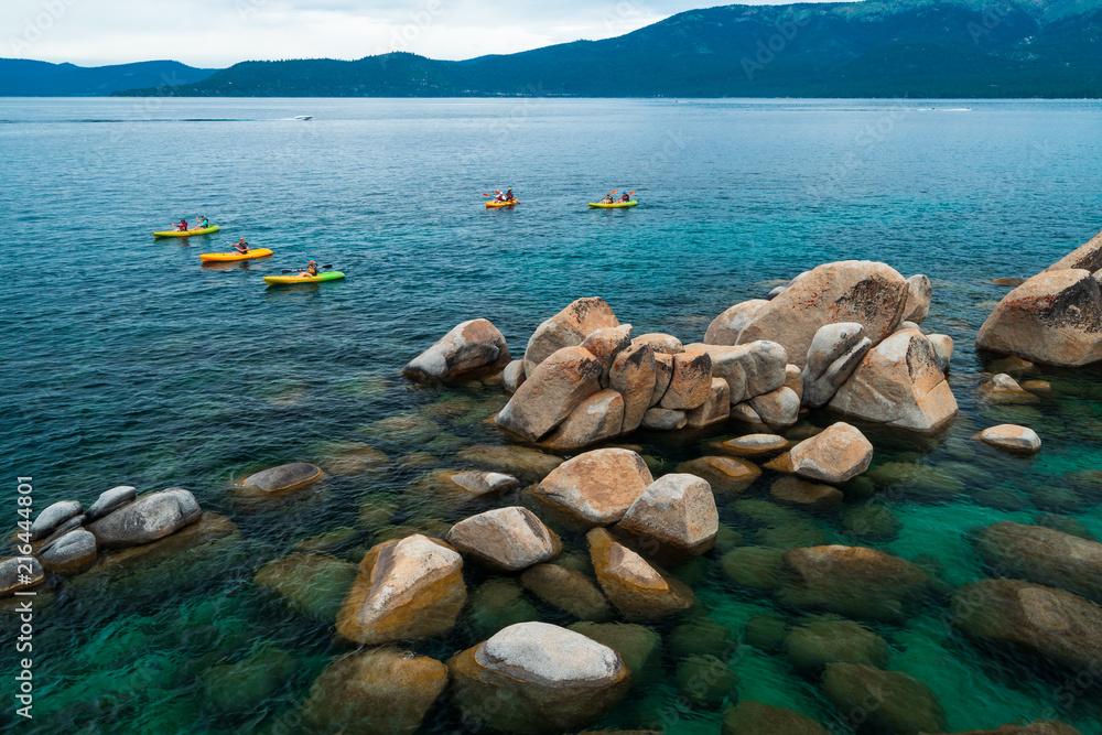 Sand Harbor Beach Lake Tahoe Nevada State Park Stock Photo | Adobe Stock