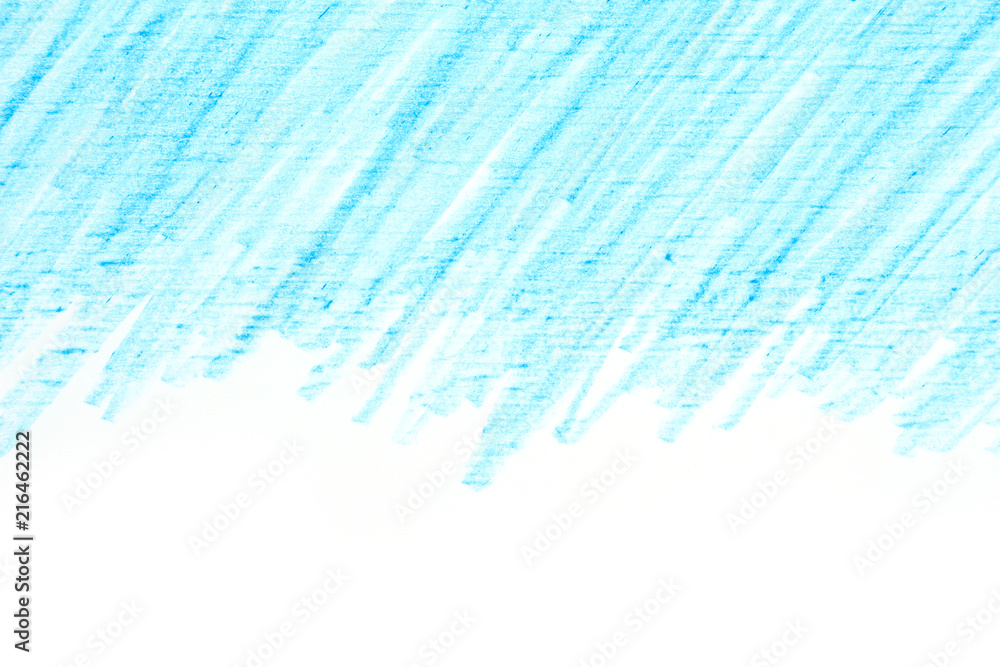 blue stroke pencil drawing sketch abstract art. Stock Photo | Adobe Stock