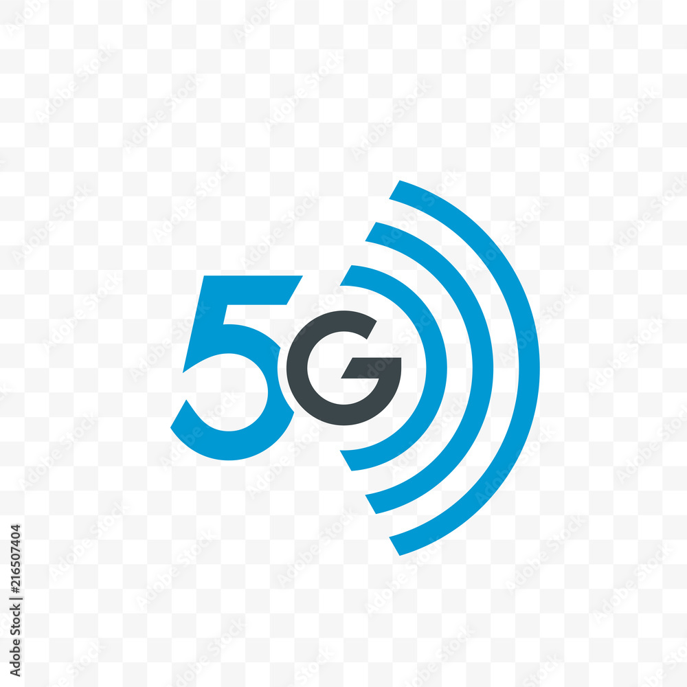 5G internet network vector logo icon Stock Vector | Adobe Stock