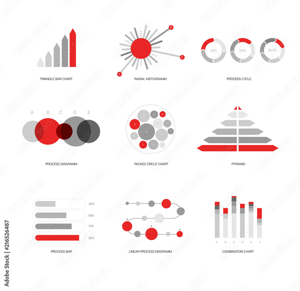 Infographic Elements, Global Data Visualisation Vector Set. Rating ...