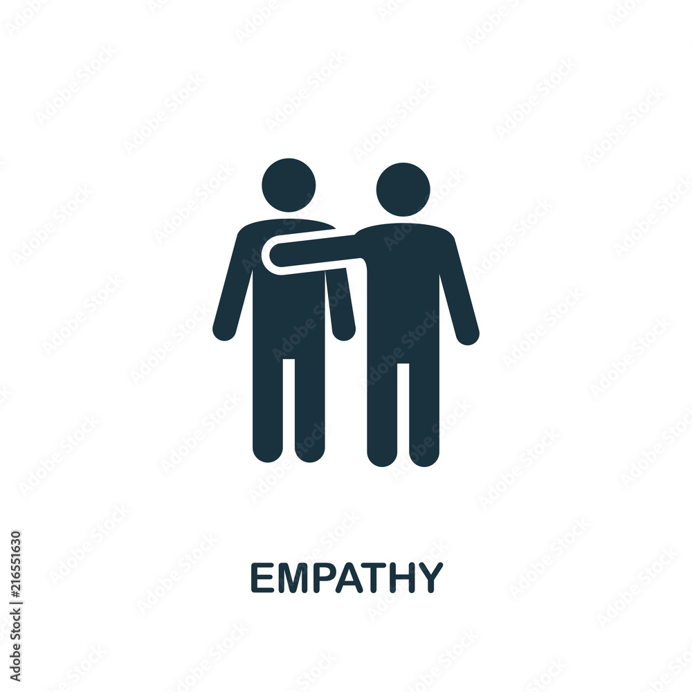 Empathy creative icon. Simple element illustration. Empathy concept ...