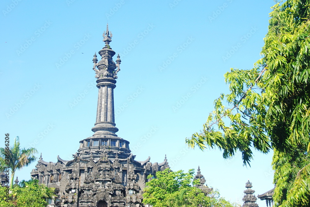 Bajra Sandhi Monument, the symbol of Denpasar city of Bali, Indonesia ...