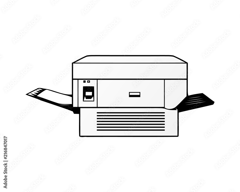 Copy Machine Clipart